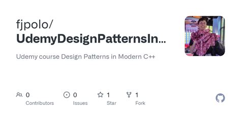 github fjpolo udemydesignpatternsinmoderncpp udemy course design patterns in modern c