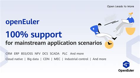 openeuler 100 support for mainstream application scenarios r openeuler