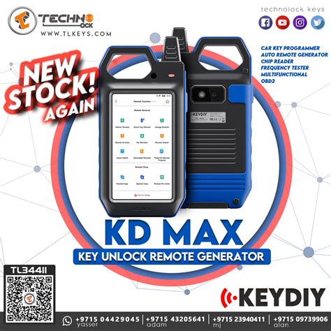 KEYDIY KD Max KD MAX Key Unlock Remote Generator