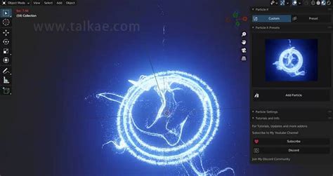 Blender插件 Particles X V121 强大三维粒子系统模拟工具使用教程 韬客ae