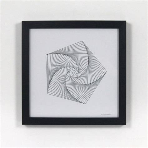Fibonacci String Art Etsy