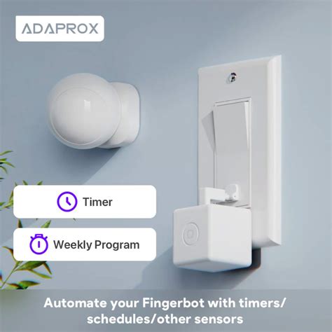 Zigbee 3 0 Smart Button Work With Tuya Smart Life And Zigbee2Mqtt FINGERBOT ADAPROX