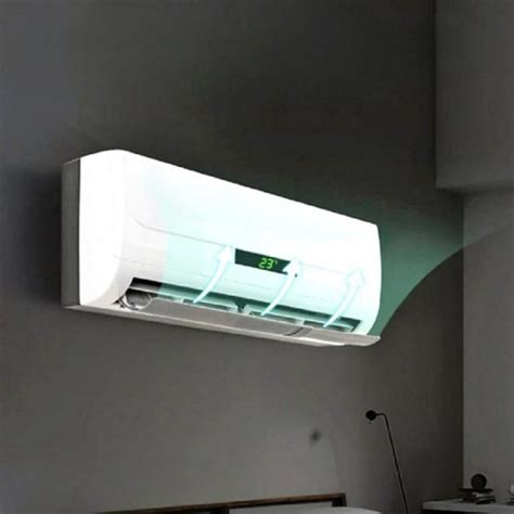 아이월드 에어컨바람막이 벽걸이에어컨 직풍방지 와이드 조절 간편설치 사이즈 가이드 날개 천장형 계절가전