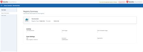 Adding A New Registry To Scan