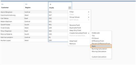 The Data School Rank In Tableau Prep