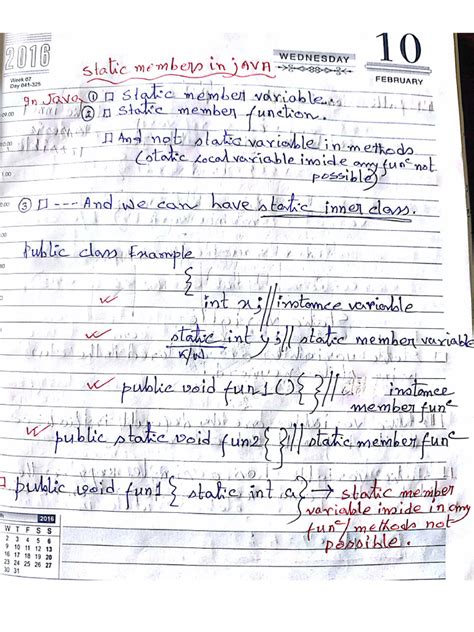 Static Members And Instance Variables Methods Inner Class In Java Pdf