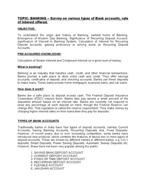 Maths Project Download Free Pdf Transaction Account Banks