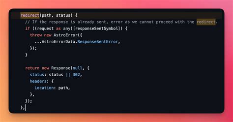 set custom cookie in the header and then redirect in astro
