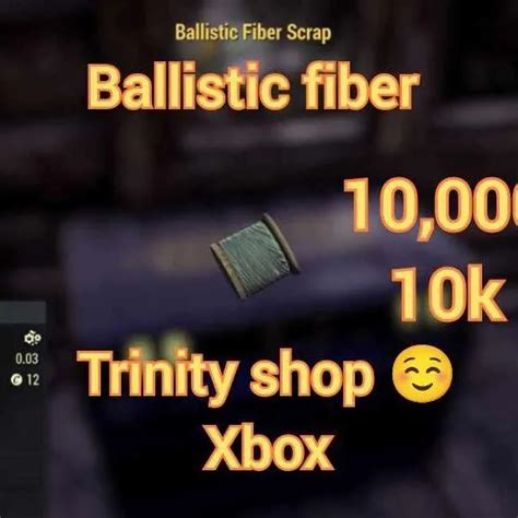 Ballistic Fiber Fallout 76 Game Item Gameflip