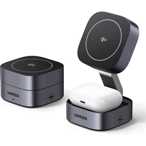 Cargador 15w Qi2 Inalámbrico Magnético Plegable Ugreen W702 35316