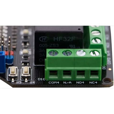 dfrobot relay shield 2 1 for arduino robotshop