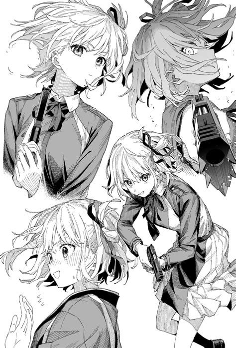 Nishikigi Chisato Lycoris Recoil Drawn By Arisancake Danbooru