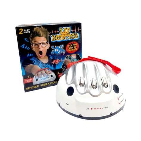 Micro Electric Shock Lie Detector Machine Truth Or Dare Game Lie