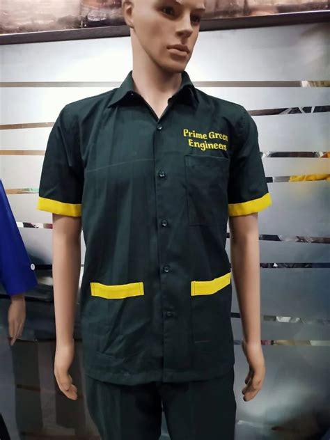 Cotton Men Maintenance Uniform Mcu 5 For Restaurant At Best Price In Mumbai