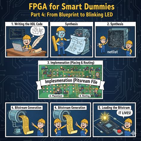 Fpga For Smart Dummies Part 4 From Blueprint To Blinking Led By Saher Elsayed Sep 2025