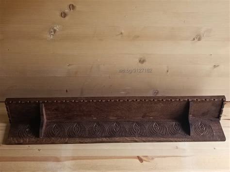 Дървена етажерка за стена Аксесоари София Продавам ретро дървена етажерка за стена