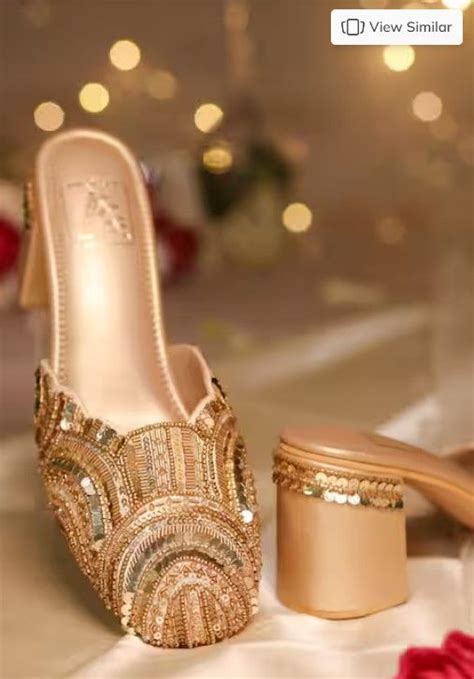 Pin By Deepika On Ethnic Footwear Ankush In 2024 Bridal Sandals