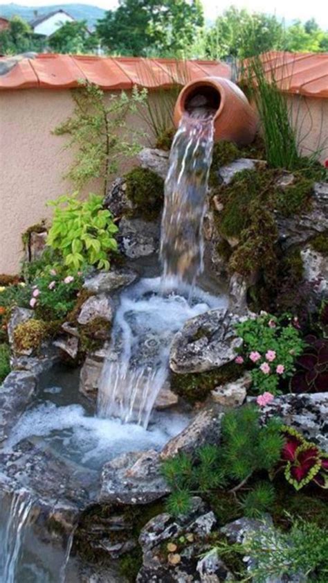 Magníficas Terrazas Con Fuentes De Agua Terrazas Casa