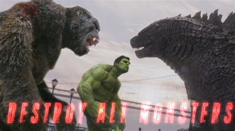 King Kong Vs Godzilla Vs Hulk