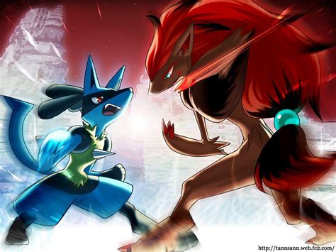 Lucario And Zoroark Wallpapers Top Free Lucario And Zoroark