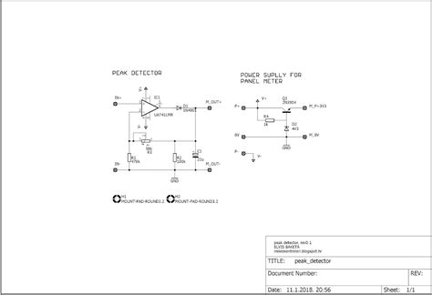 Peak Detector Electronic