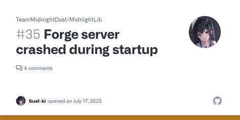 Forge Server Crashed During Startup Issue TeamMidnightDust MidnightLib GitHub