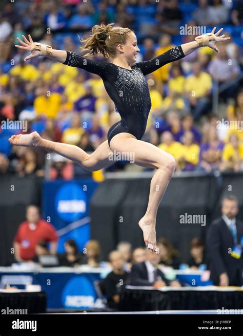 St 15th Apr 2017 Uclas Madison Kocian Performs On The Floor During