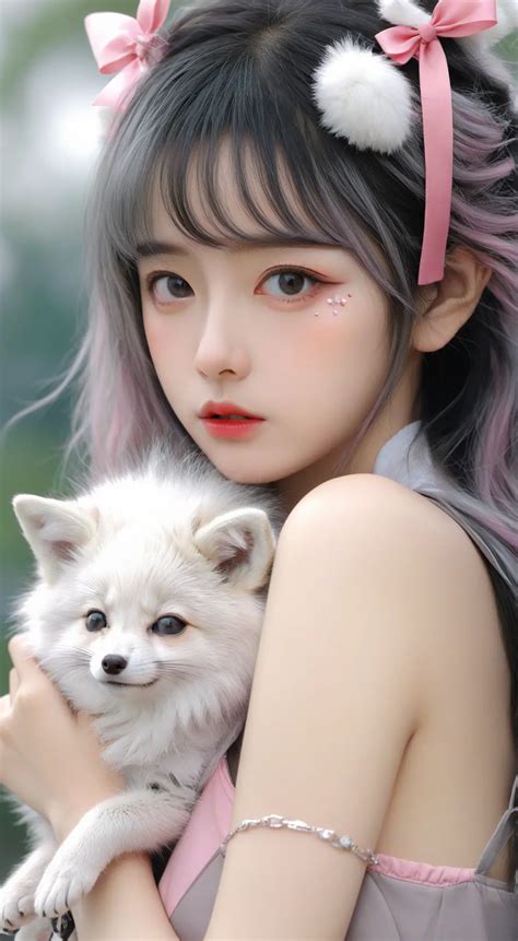 可爱猫娘，稳定出图 无界ai