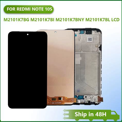 Pantalla-LCD-t-ctil-para-Xiaomi-Redmi-Note-10S-montaje-de-digitalizador ...