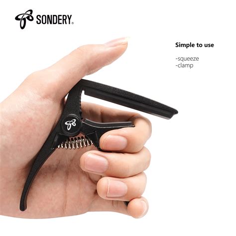 Sondery Capo For Classical Guitars Ultra Light Metal Capo