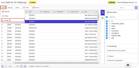 How To Convert Pcap To Csv