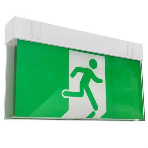 LED Exit Sign Board Shape Rectangle At 12000 Piece In Navi Mumbai ID 20057265148