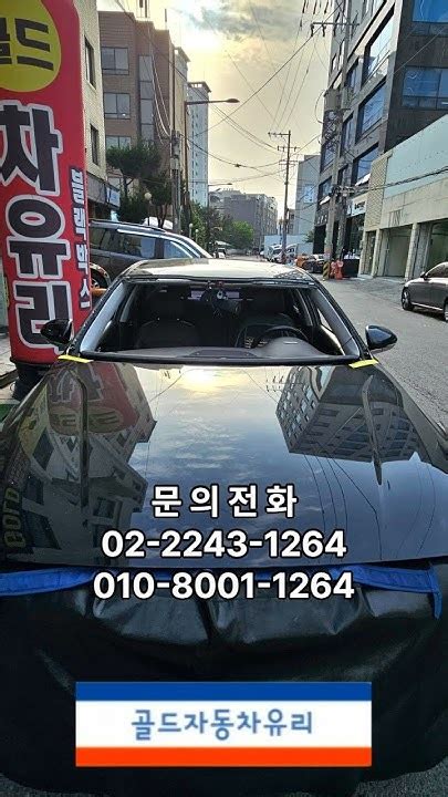 골드차유리입니다 기아 더뉴k7 전면유리 스톤칩 크랙인한 교체작업입니다 Shorts 차유리 자동차앞유리 전면유리 자동차앞유리교환 자동차앞유리교체 기아 K7
