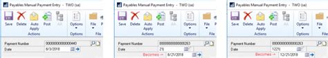 Dynamics Gp Tip Add Abbreviations To Date Fields For Quicker Data Entry
