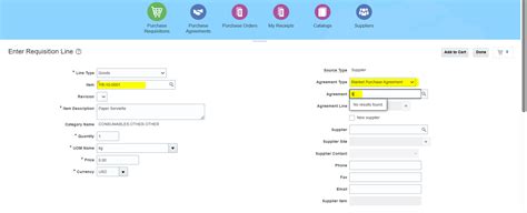 Issue With Purchase Agreement Not Appearing In Purchase Requisition