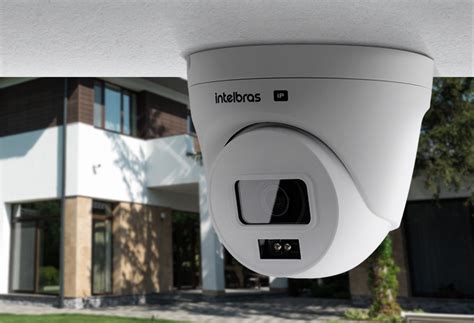 Câmera IP dome custo benefício PoE VIPC D G Intelbras