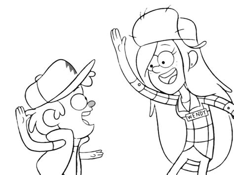 Desenhos De Gravity Falls Para Colorir Imprimir Gratuitamente