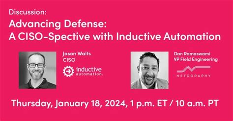 Inductive Automation On Linkedin Cybersecurity Network Security