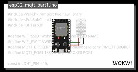 Mqttesp32dth Wokwi Esp32 Stm32 Arduino Simulator