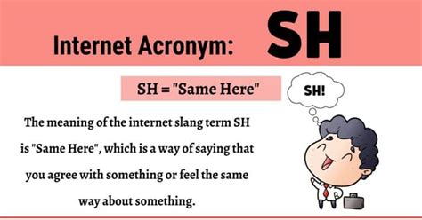 SH Meaning What Does The Common Term SH Mean And Stand For 7ESL