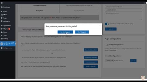 how to update sso certificate on my adfs server knowledge base