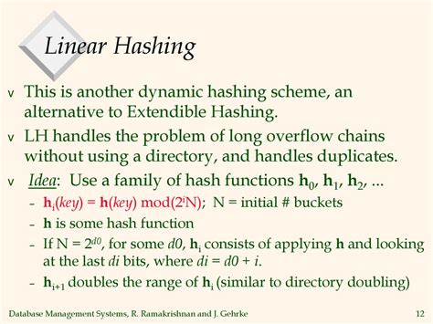hash based indexes chapter ppt download