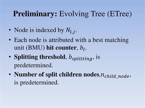 Ppt A New Evolving Tree For Text Document Clustering And