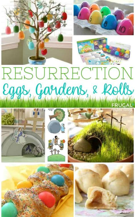 Christian Easter Crafts Resurrection Eggs Gardens And Rolls