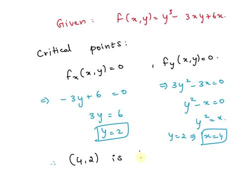 solved chapter 8 section 8 5 question 018 find the critical point s