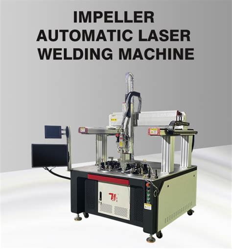고압 물 펌프 임펠러를 위한 Cnc 자동 섬유 레이저 용접 기계