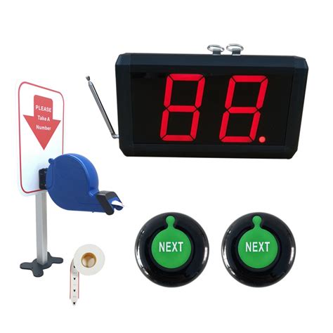 restaurant wireless queue management calling number system simple