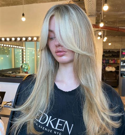 Straight Bangs Long Hair