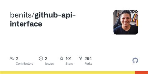 GitHub Benits Github Api Interface