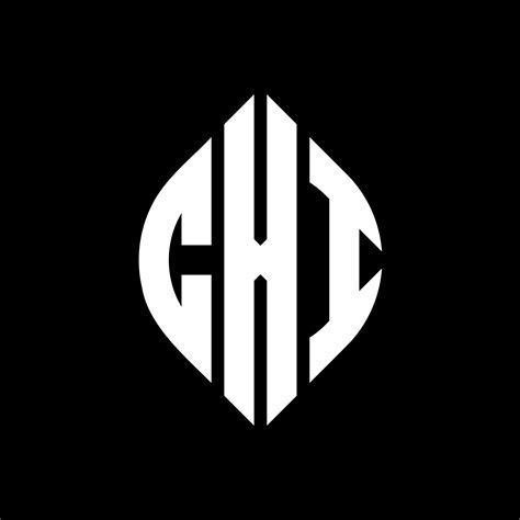 Cxi Circle Letter Logo Design With Circle And Ellipse Shape Cxi Ellipse Letters With